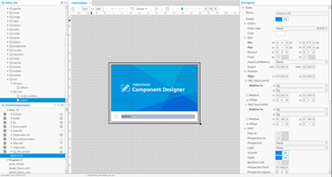 Designing UIs with the Component Designer | Tizen Docs